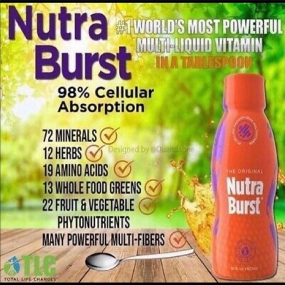 TLC | Other | Nutra Burst 3 Day Supply And 25 Day Supply Of Tea | Poshmark
